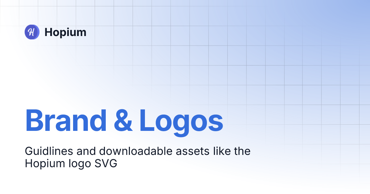 Brand & Logos | Hopium